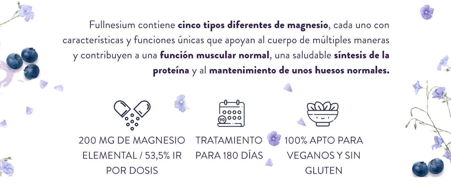 Complejo Premium de Magnesio Fullnesio | AAVALABS