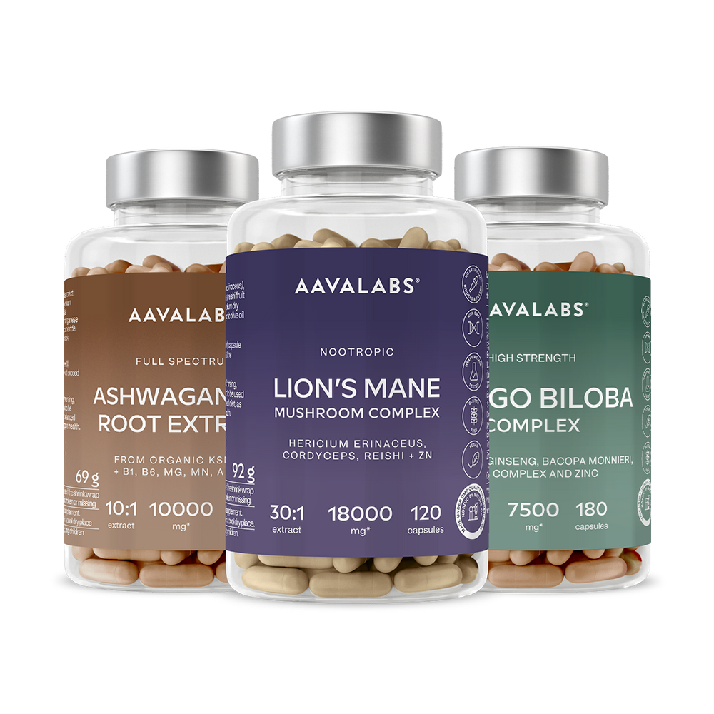 FOCUS BUNDLE for Brain Health and Overall Well-Being | Aavalabs