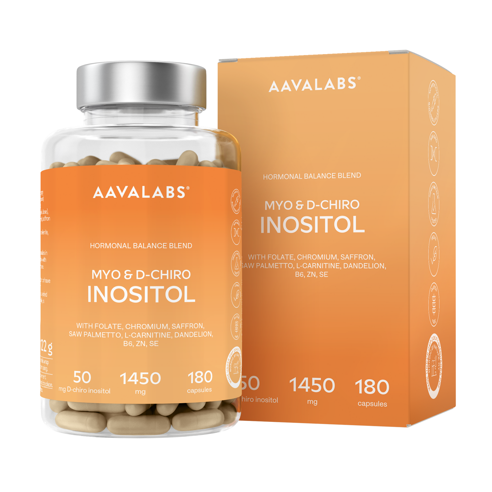 Inositol Complex for Hormonal Balance & Energy | Aavalabs