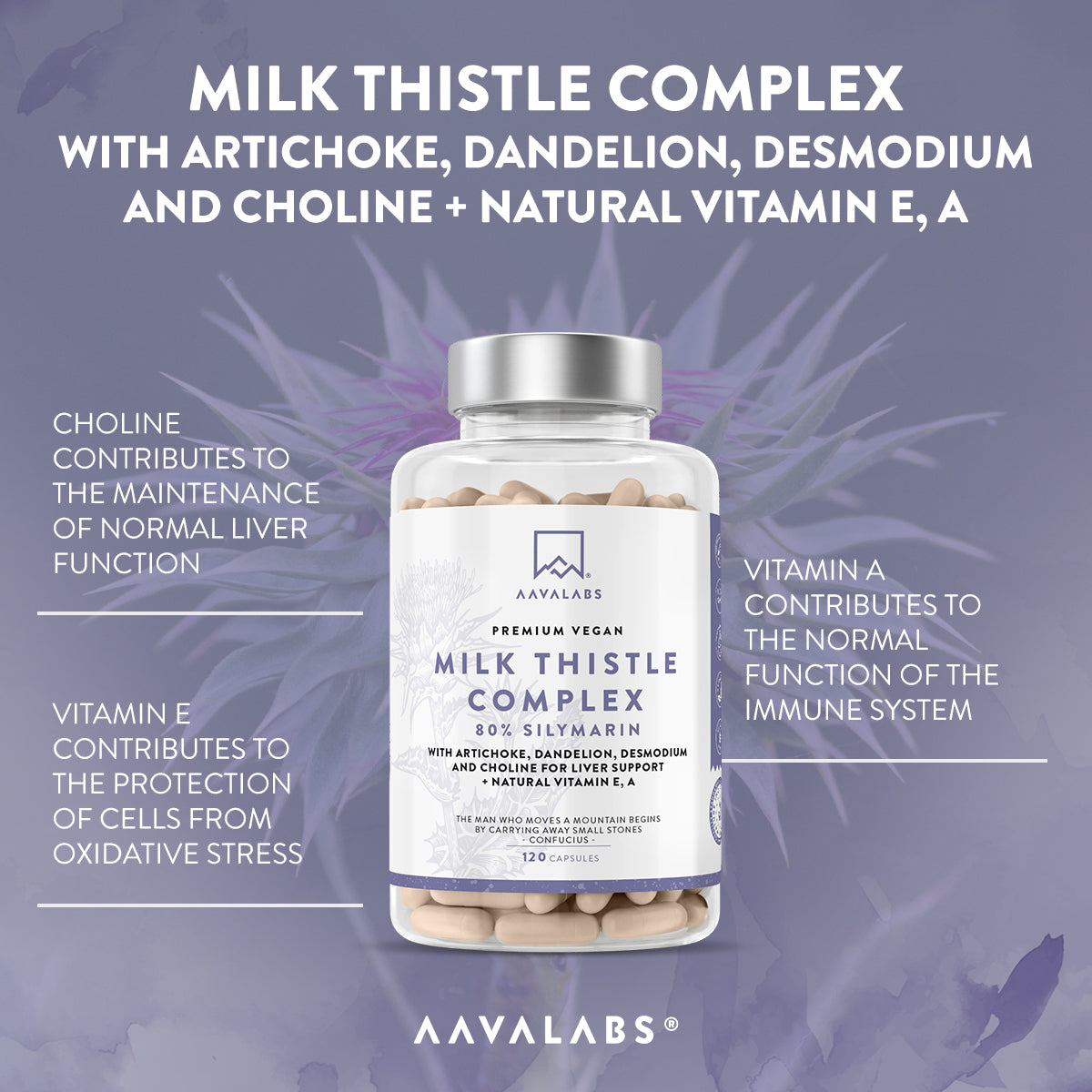 Milk Thistle, Dandelion & Artichoke | AAVALABS