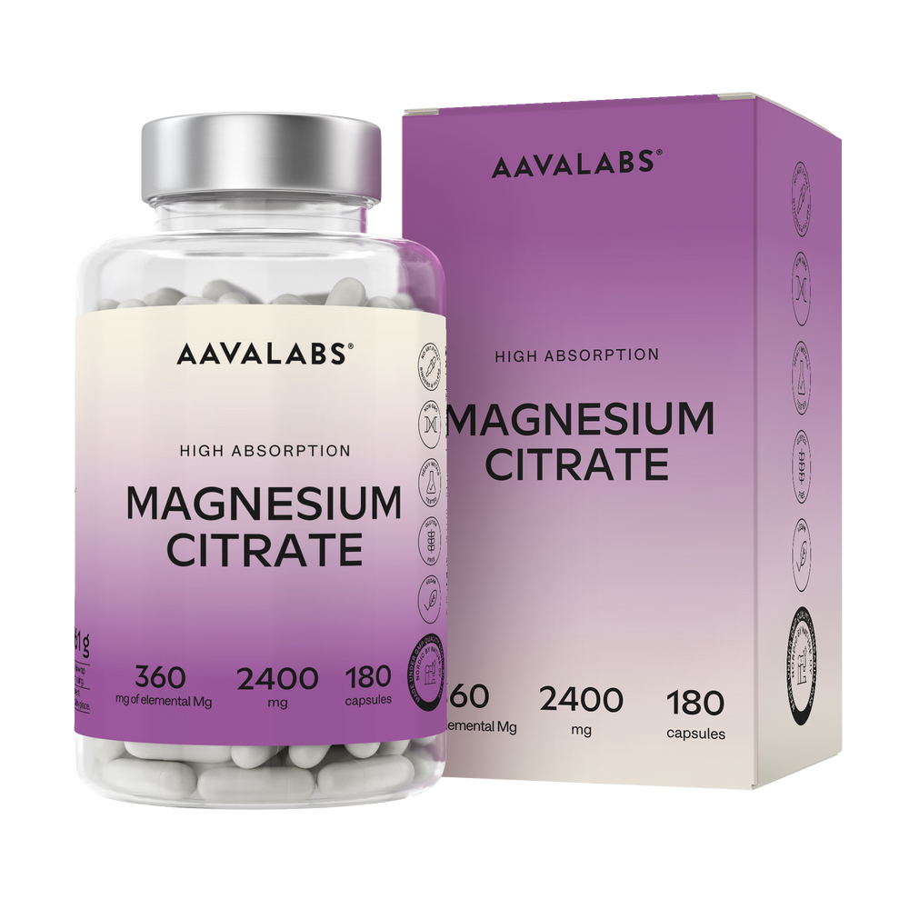Magnesium Citrate Elemental Magnesium | | Aavalabs