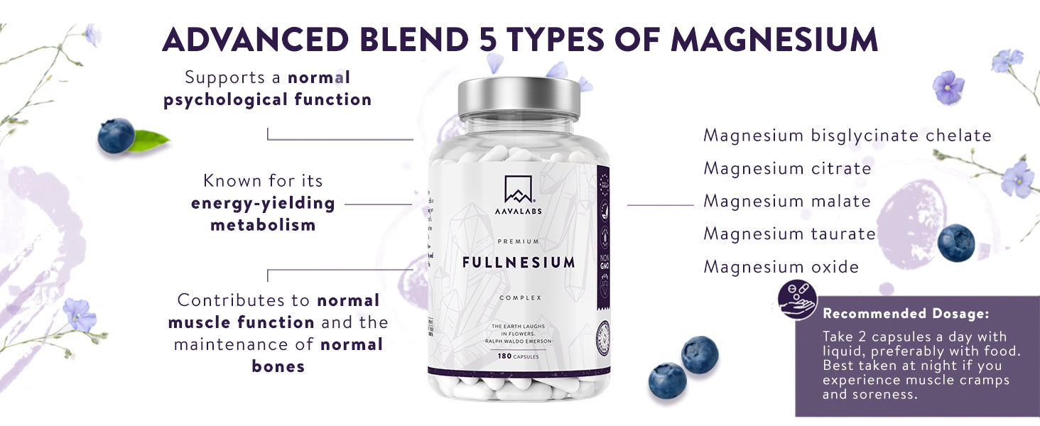Premium Fullnesium Magnesium Complex | AAVALABS - Aava Labs