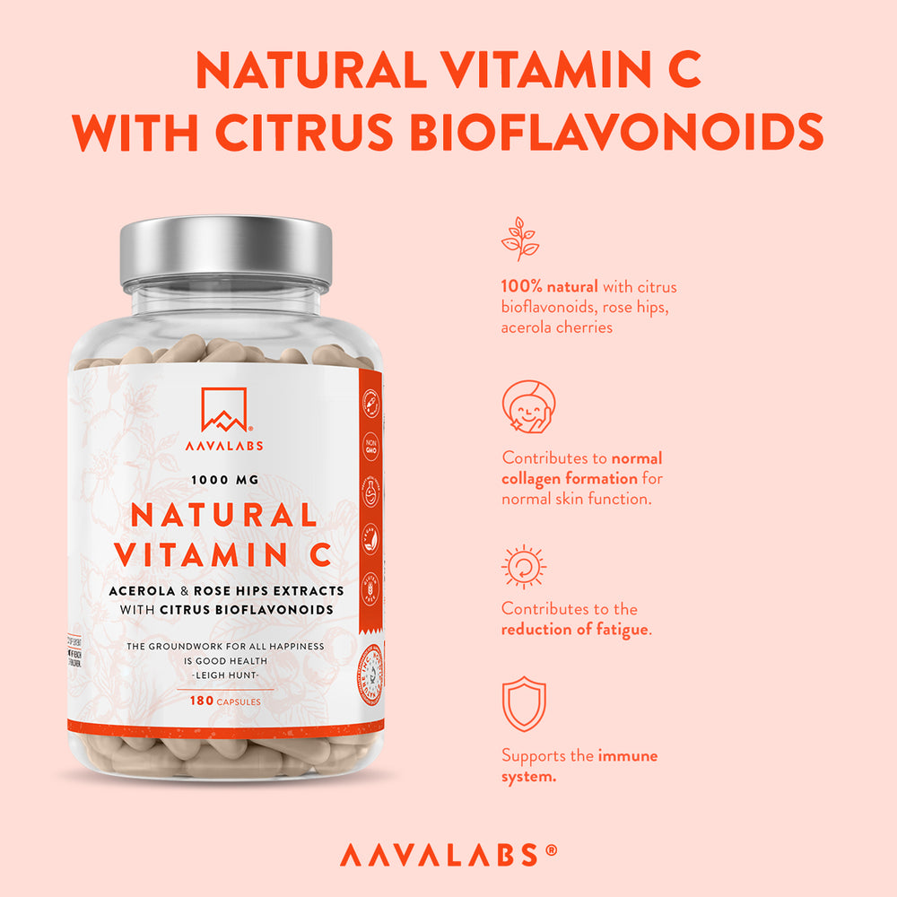 Vitamin C Complex - 100% Natural Fruit Extracts | AAVALABS
