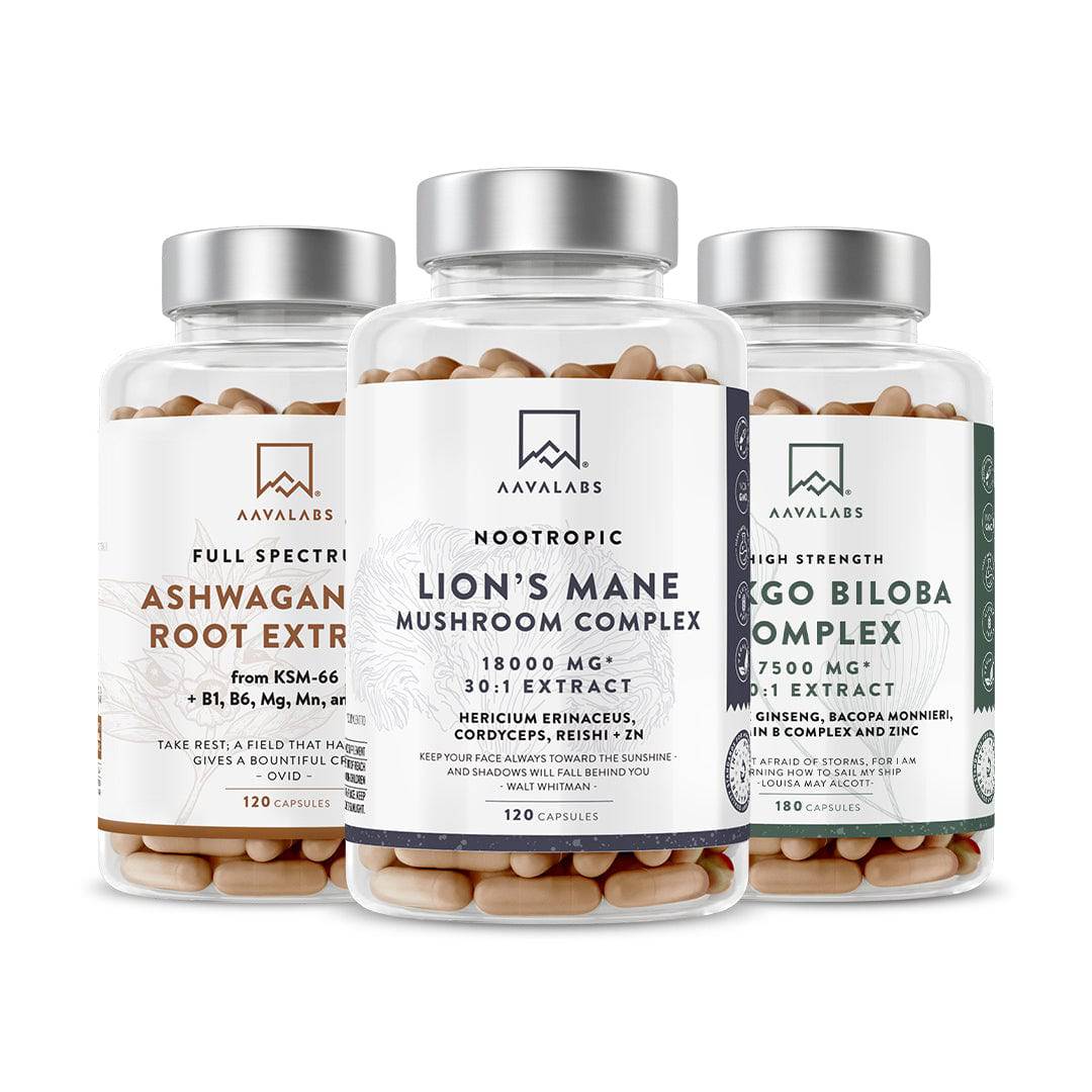 FOCUS BUNDLE for Brain Health and Overall Well-Being | AAVALABS